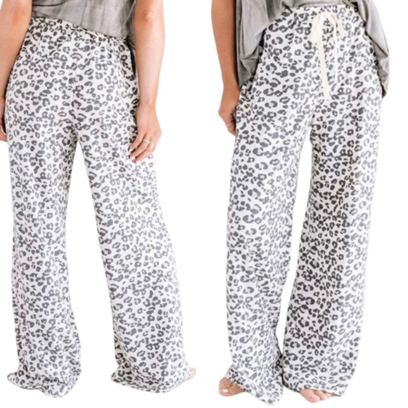 Miss Sparkling | Intimates & Sleepwear | New Leopard Print Pajama Pants ...